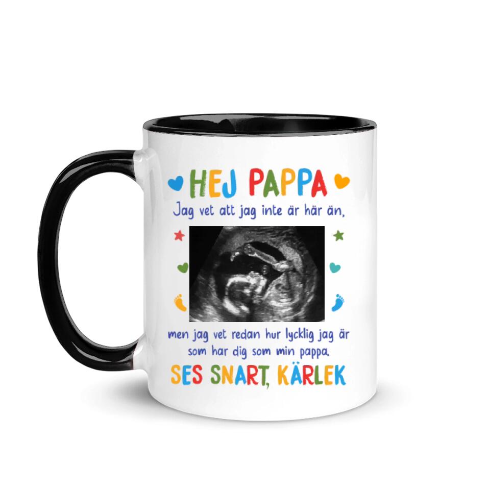 Personlig mugg till pappa | Personlig present till far | Nybliven Papp ...