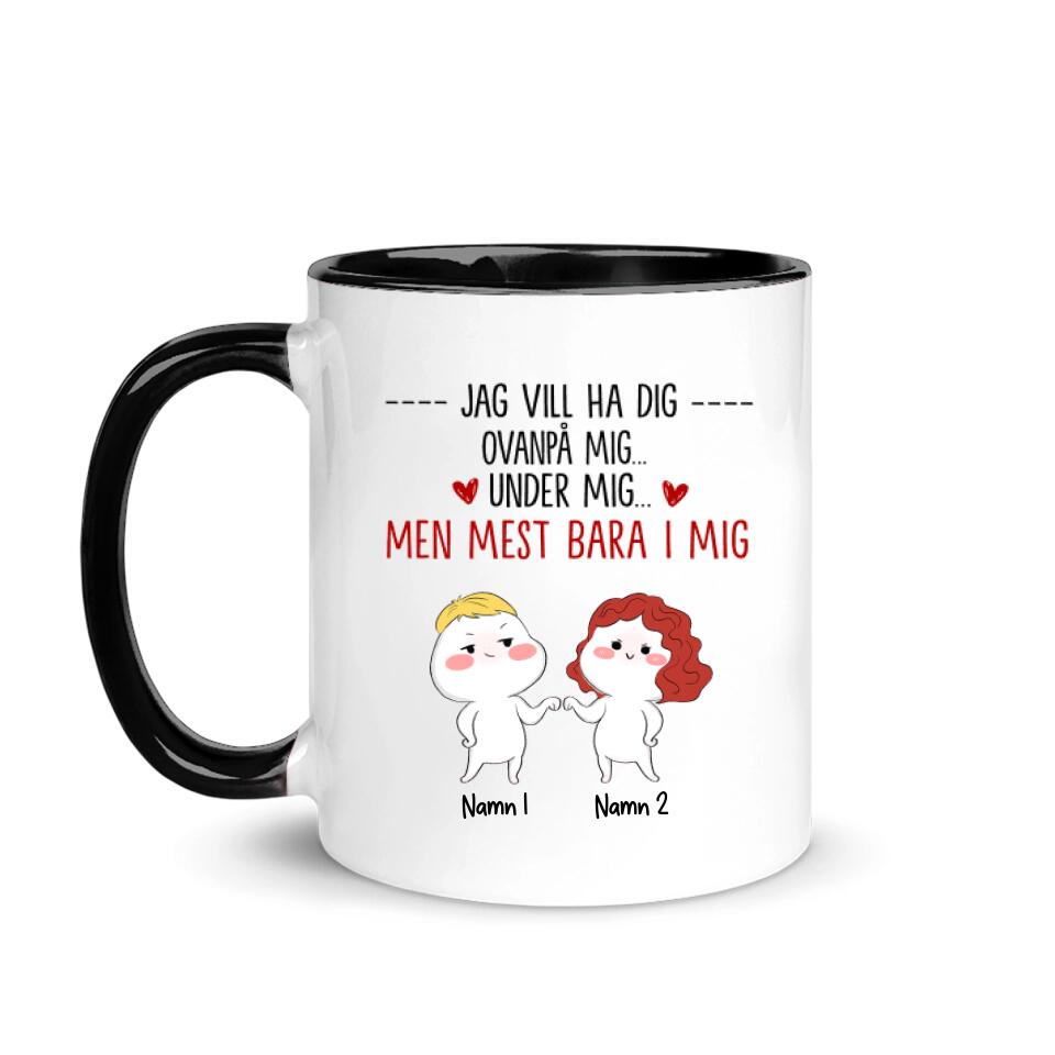 Personlig Roliga mugg till pojkvän | Personlig Roliga presenter till f ...